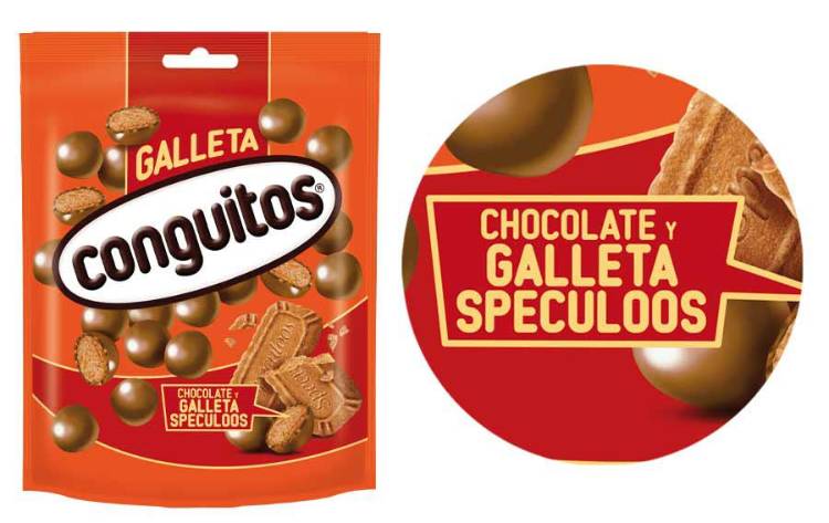 Conguitos Chocolate y Galleta Speculoos, de Grupo Lacasa